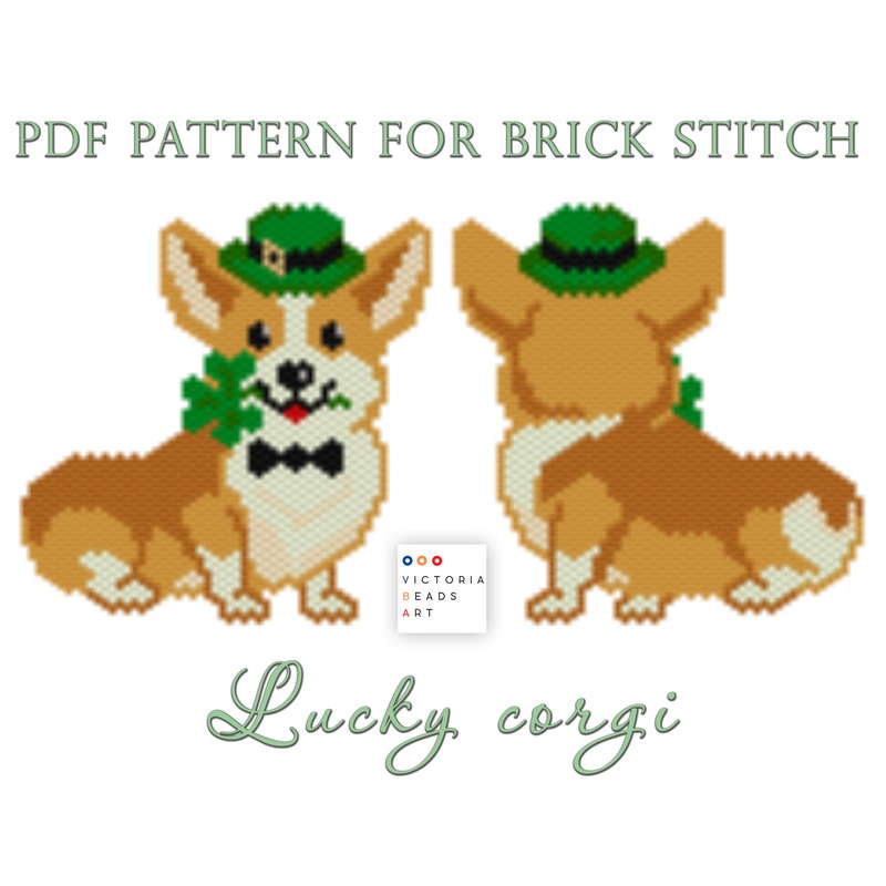 Corgi Beaded Pattern - Etsy