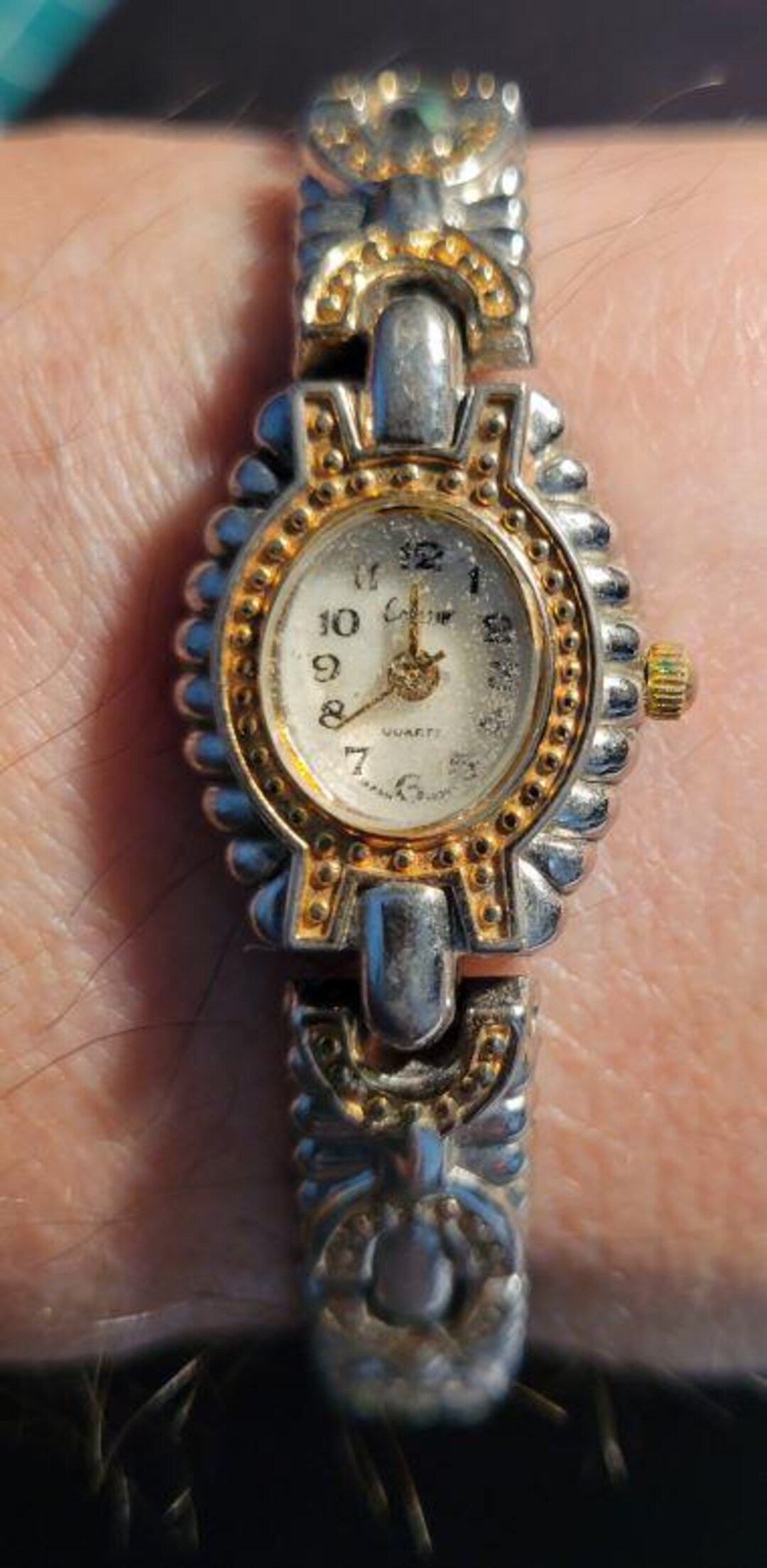 Vintage Collezio Gold and Silver Toned Watch - Etsy