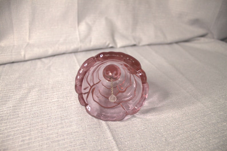 Vintage Fenton Rose Drapery Pattern Glass Bell - Etsy
