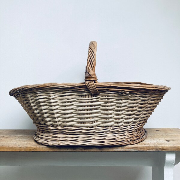 French Market Basket - Etsy