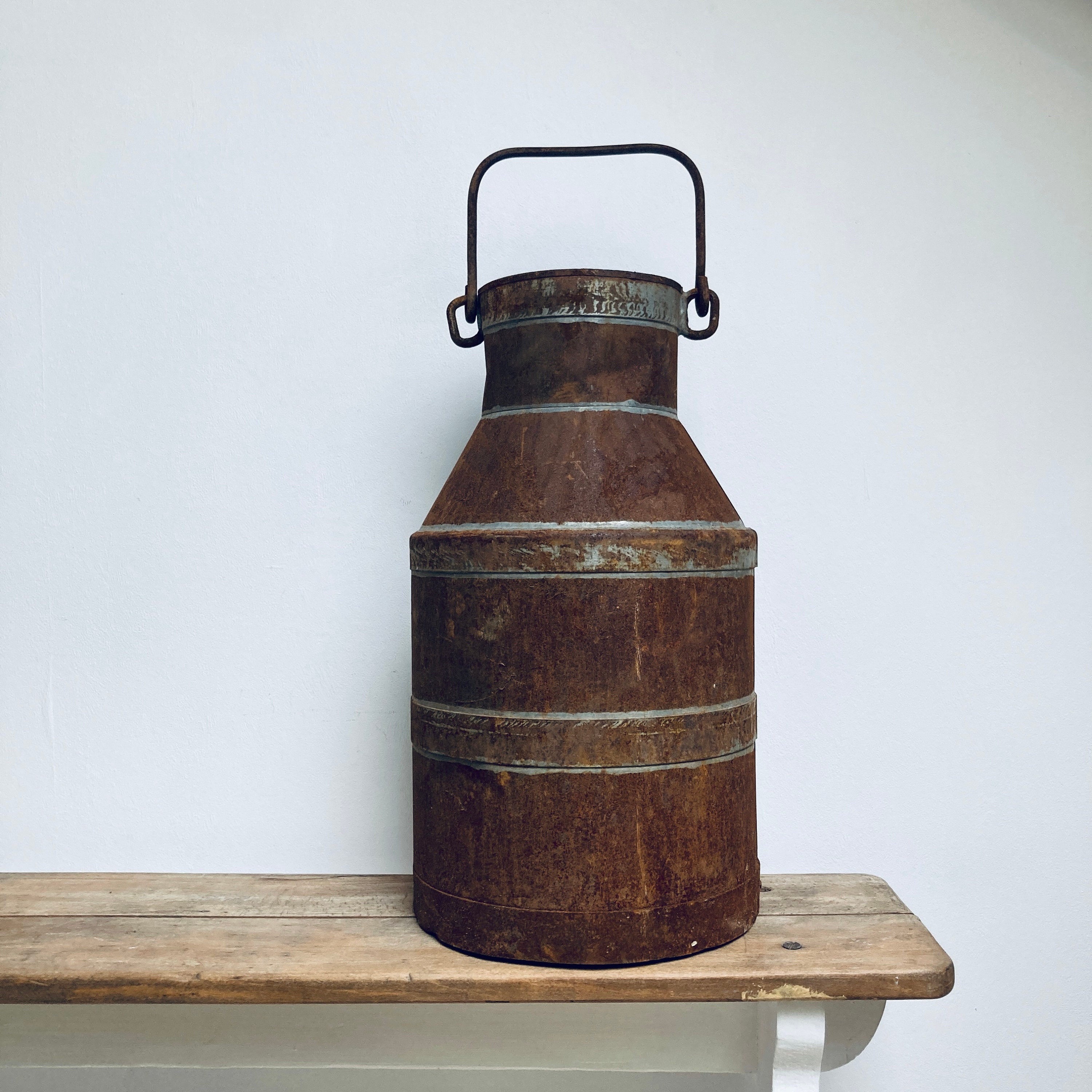 Large Vintage Milk Churn Rusty Vintage Milk Canister Large - Etsy