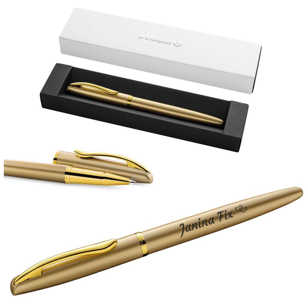 Pelikan Rollerball Jazz® Noble Elegance R36 Gold Gift Unique Pens With ...