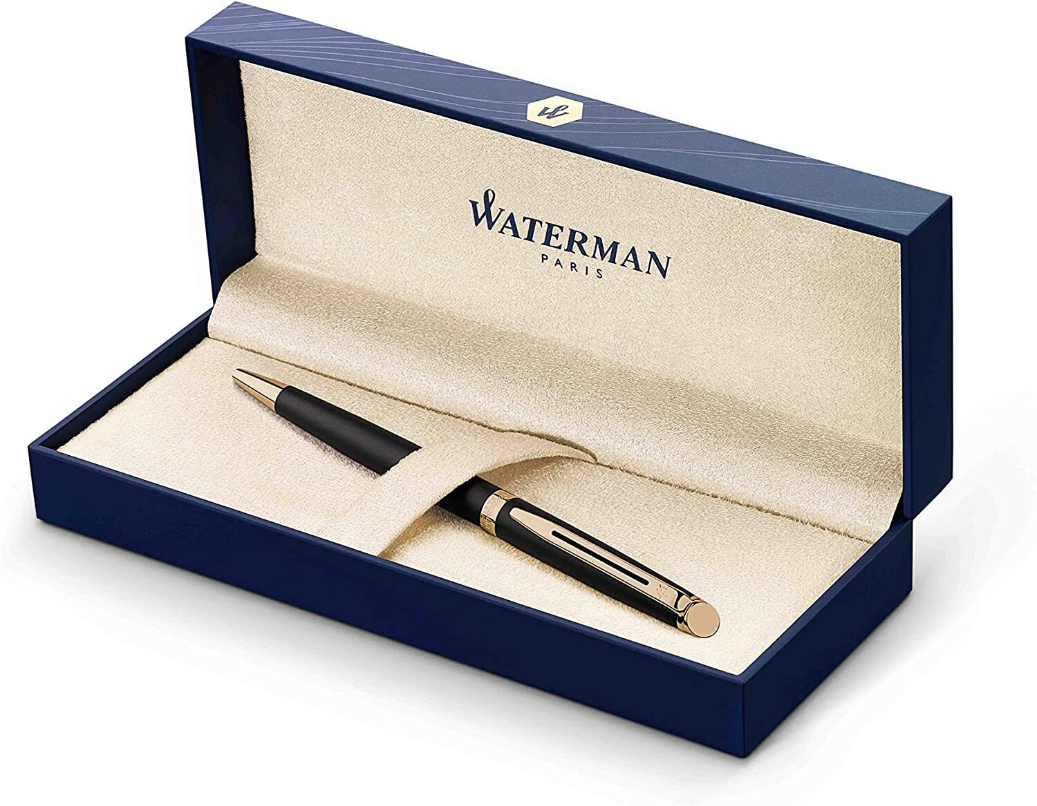WATERMAN® Ballpoint Pen Model Hemisphere Matte Black G.C. With ...