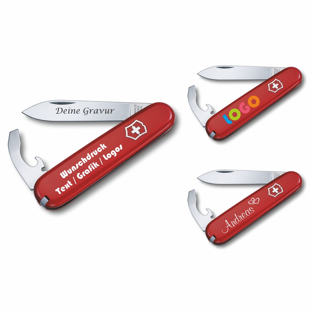 Victorinox Pocket Knife Bantam With Desired Print / Engraving Gift for ...