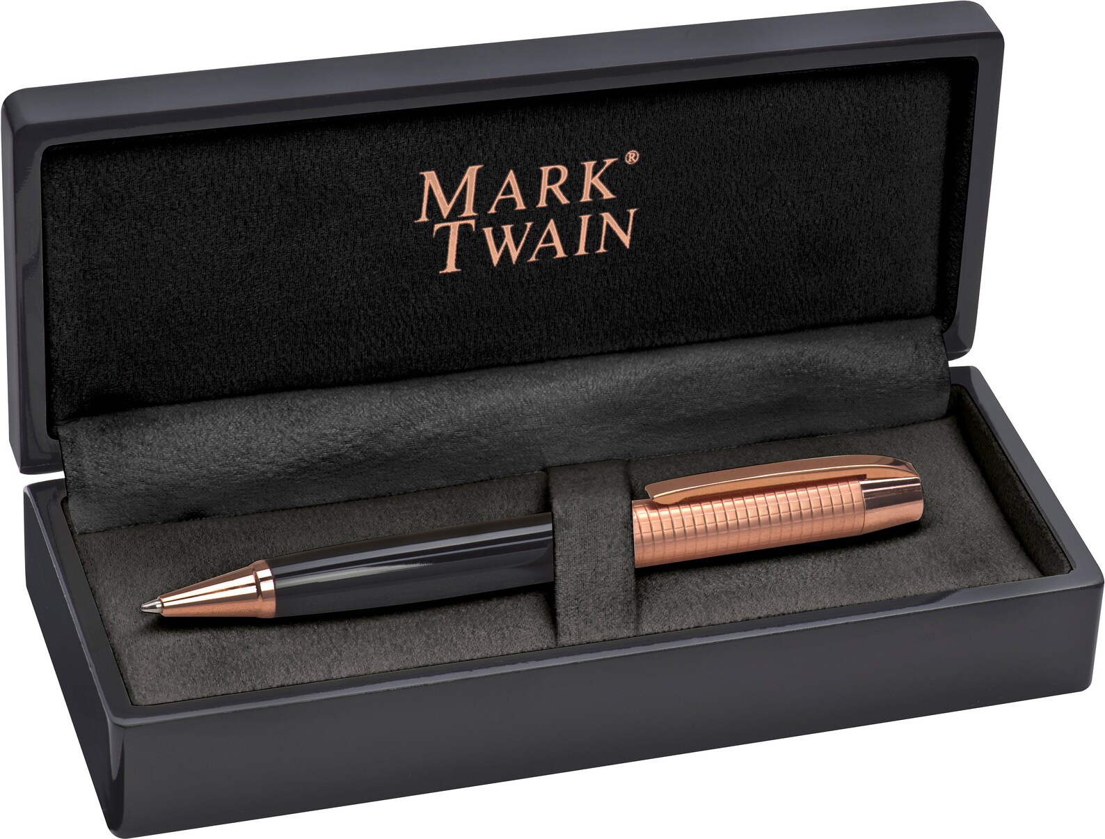 MARK®TWAIN Twist Ballpoint Pen Made of Copper/metal With Engraving ...