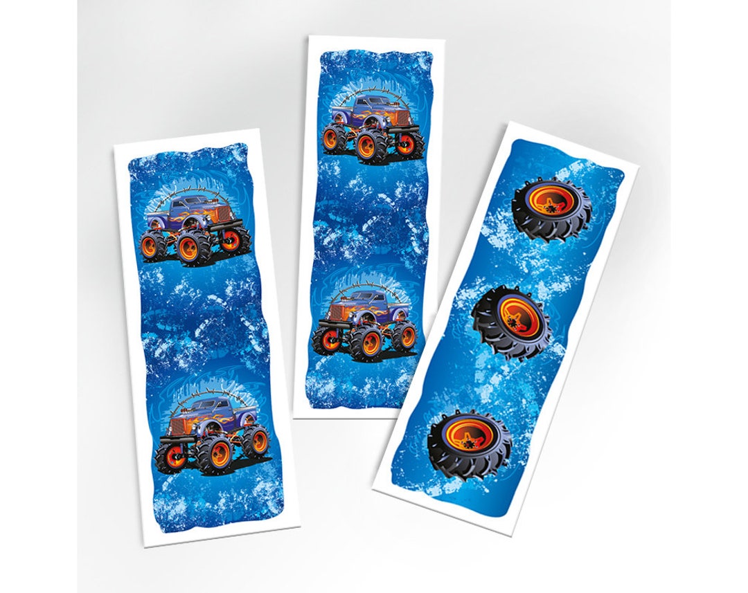 Monster Truck Bookmarks (6-24 Pieces) - Etsy