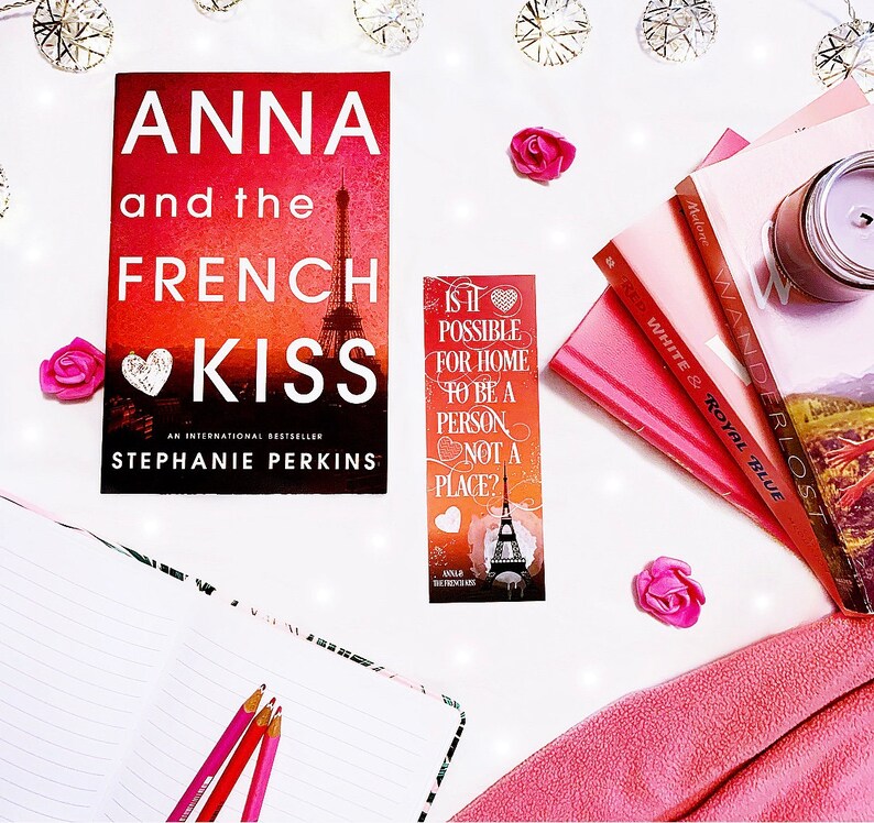 Anna & the French Kiss home Bookmark - Etsy