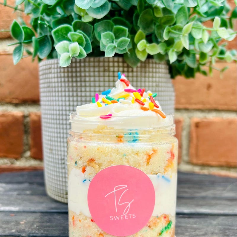 Cake in a Jar - Etsy