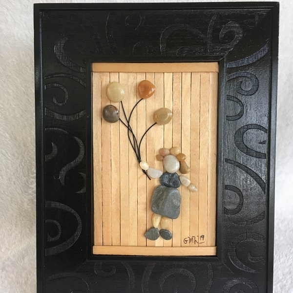 Pebble Art Balloon - Etsy