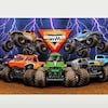 Monster Jam Sticker Sheets (pack of 8) – 8 Stickers per Sheet. Great as ...