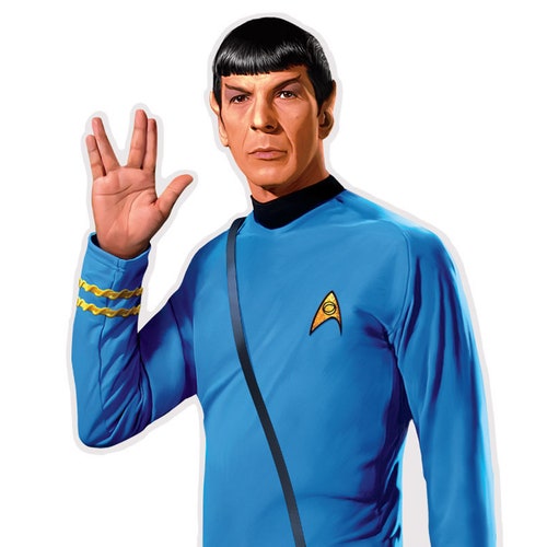 Star Trek the Original Series Spock Standee Life-size - Etsy
