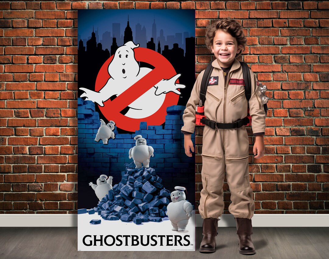 Ghostbusters Mini Puft Marshmallow, No Ghosts Cardboard Cutout or Use ...