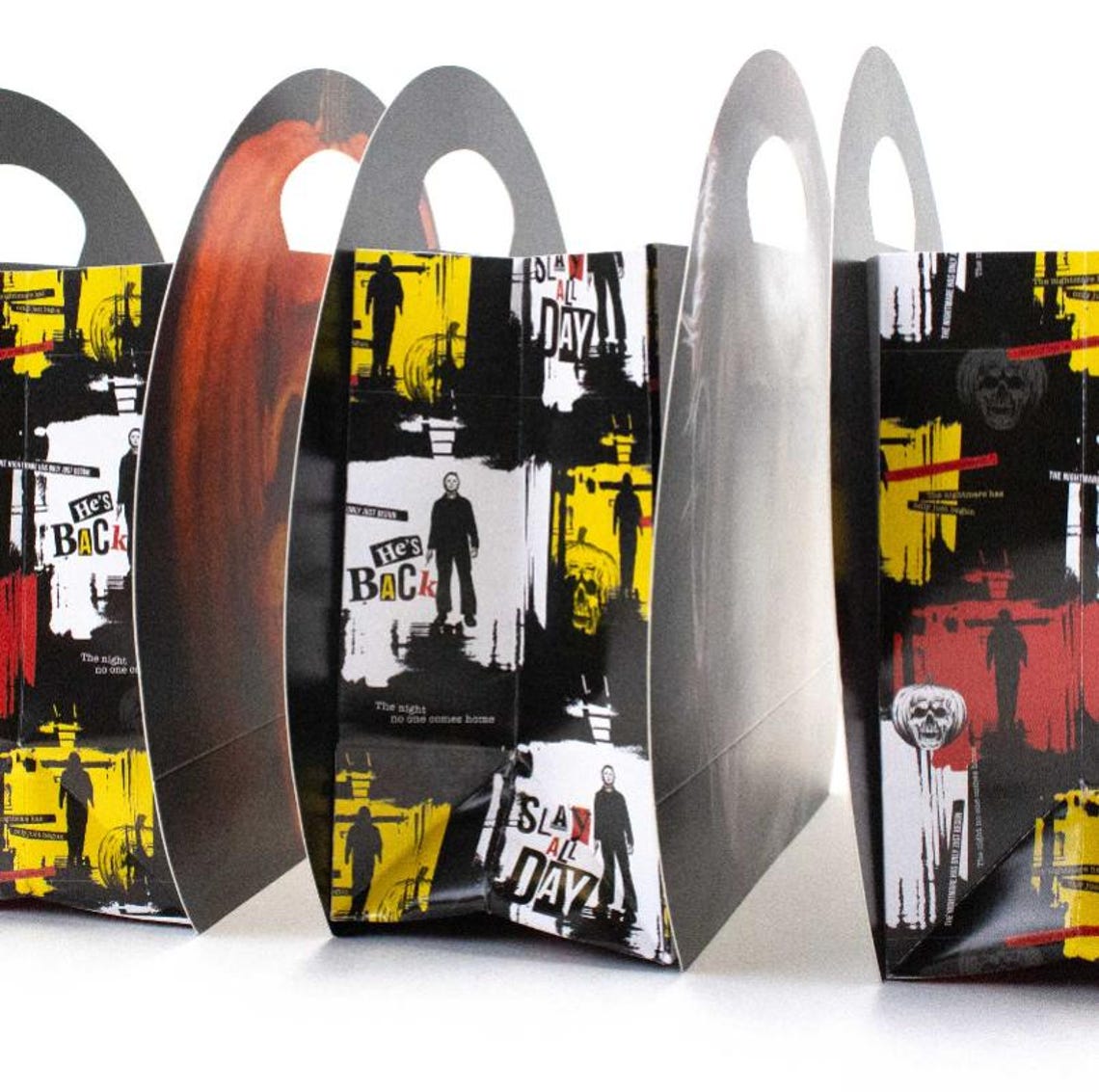 Halloween 2 Favor Boxes (set of 8) Michael Myers Horror Party Favors ...
