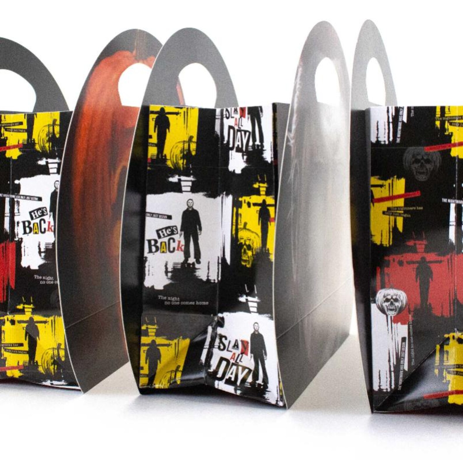 Halloween 2 Favor Boxes (set of 8) Michael Myers Horror Party Favors ...
