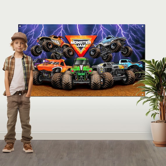 Monster Truck Mural