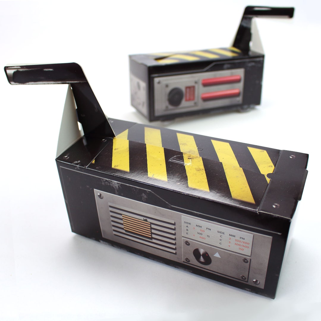 Ghostbusters Ghost Trap Favor Boxes - Set of 8 | Authentic Movie Design ...