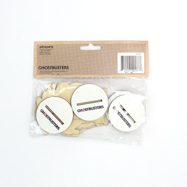 Ghostbusters Mini-puft Wooden Figures Set of 5 | Handcrafted ...