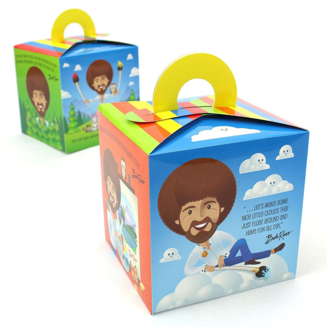 Bob Ross and Friends Favor Boxes (8 Pack) – for Kids Art Party ...