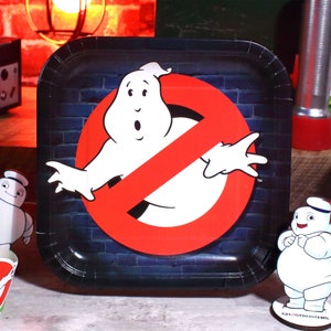 Ghostbusters 9" Paper Dinner Plates (set of 8) | No-ghost Logo Party ...