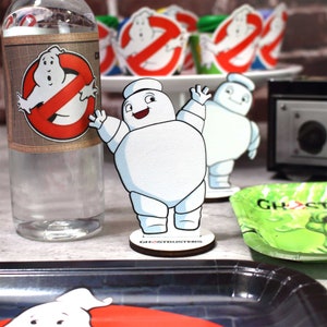 Ghostbusters Mini-puft Wooden Figures Set of 5 | Handcrafted ...