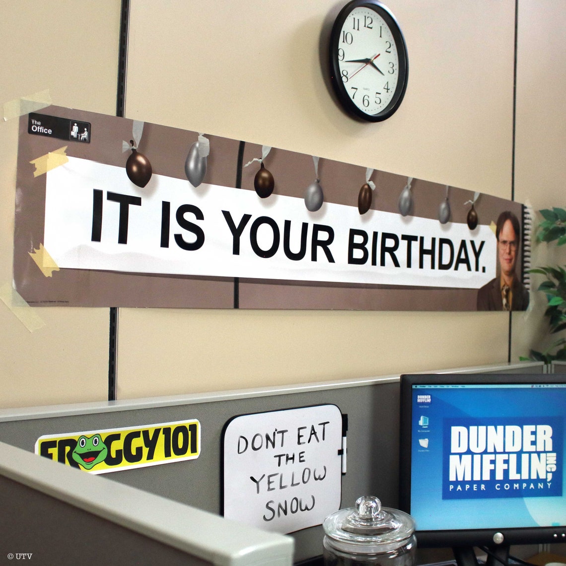 The Office Dwight Schrute "it is Your Birthday" Birthday Banner ...