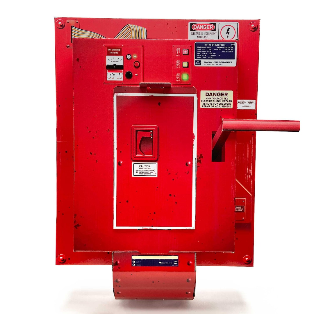 Ghostbusters Containment Unit– Made of Cardboard– Fits Two Ghost Trap ...