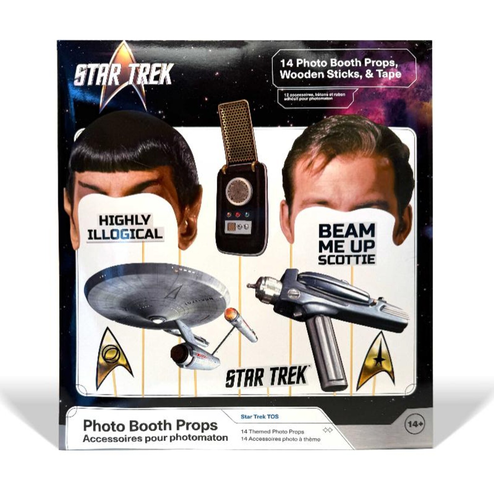 Star Trek Photo Booth Props | TOS Party Decorations | Beam Me up ...