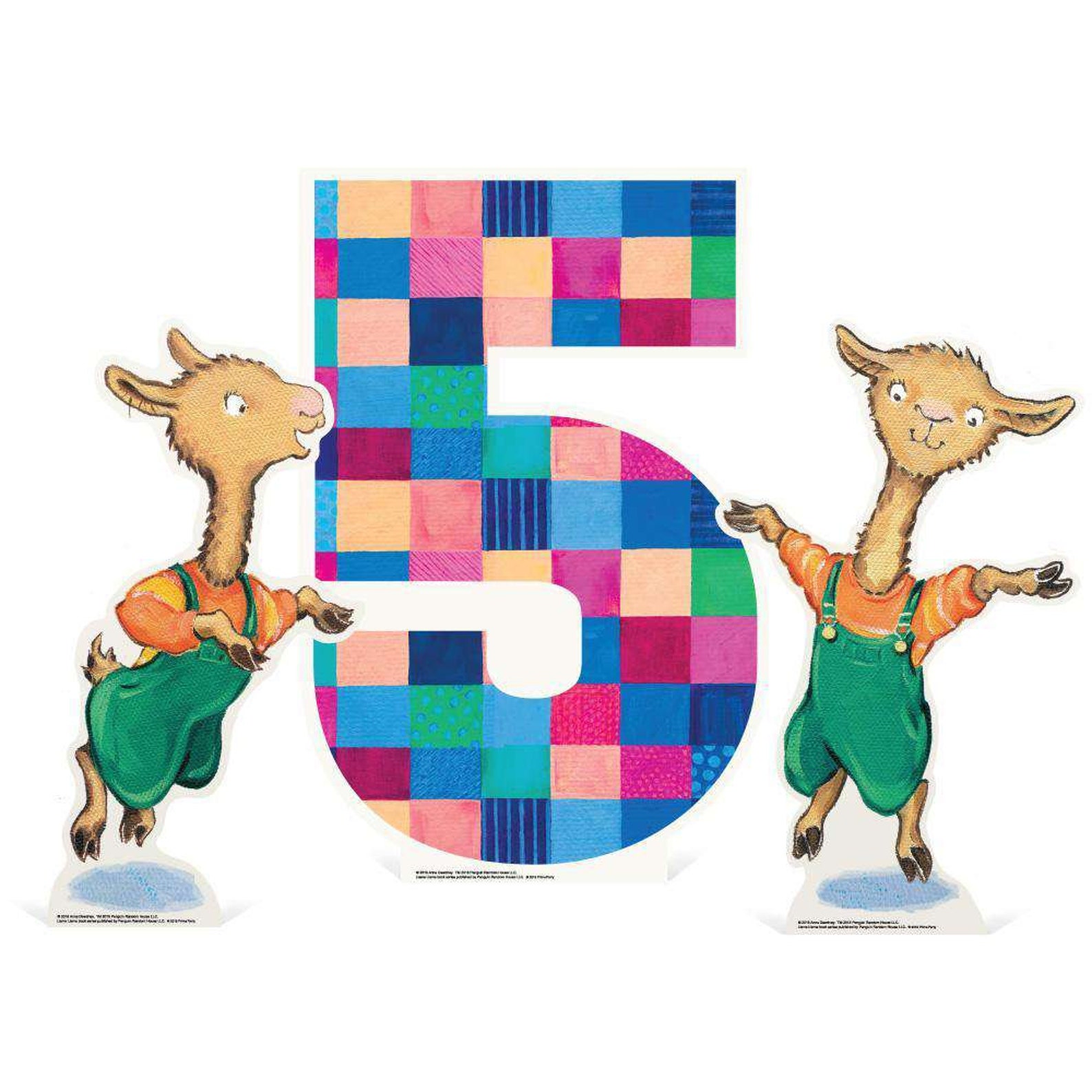 Llama Llama 12" Tabletop Number Centerpiece (3-piece Set) – 1st ...