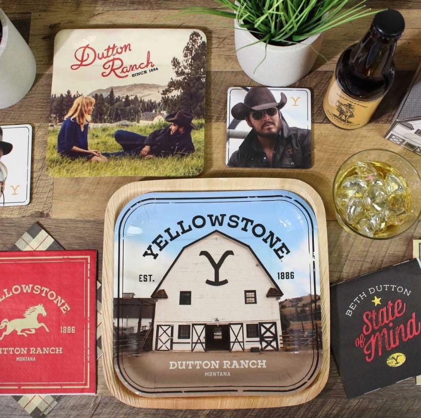 Yellowstone Party Packs for Guests, for Milestone Birthdays, Backyard ...