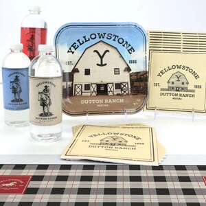 Yellowstone Party Packs for Guests, for Milestone Birthdays, Backyard ...