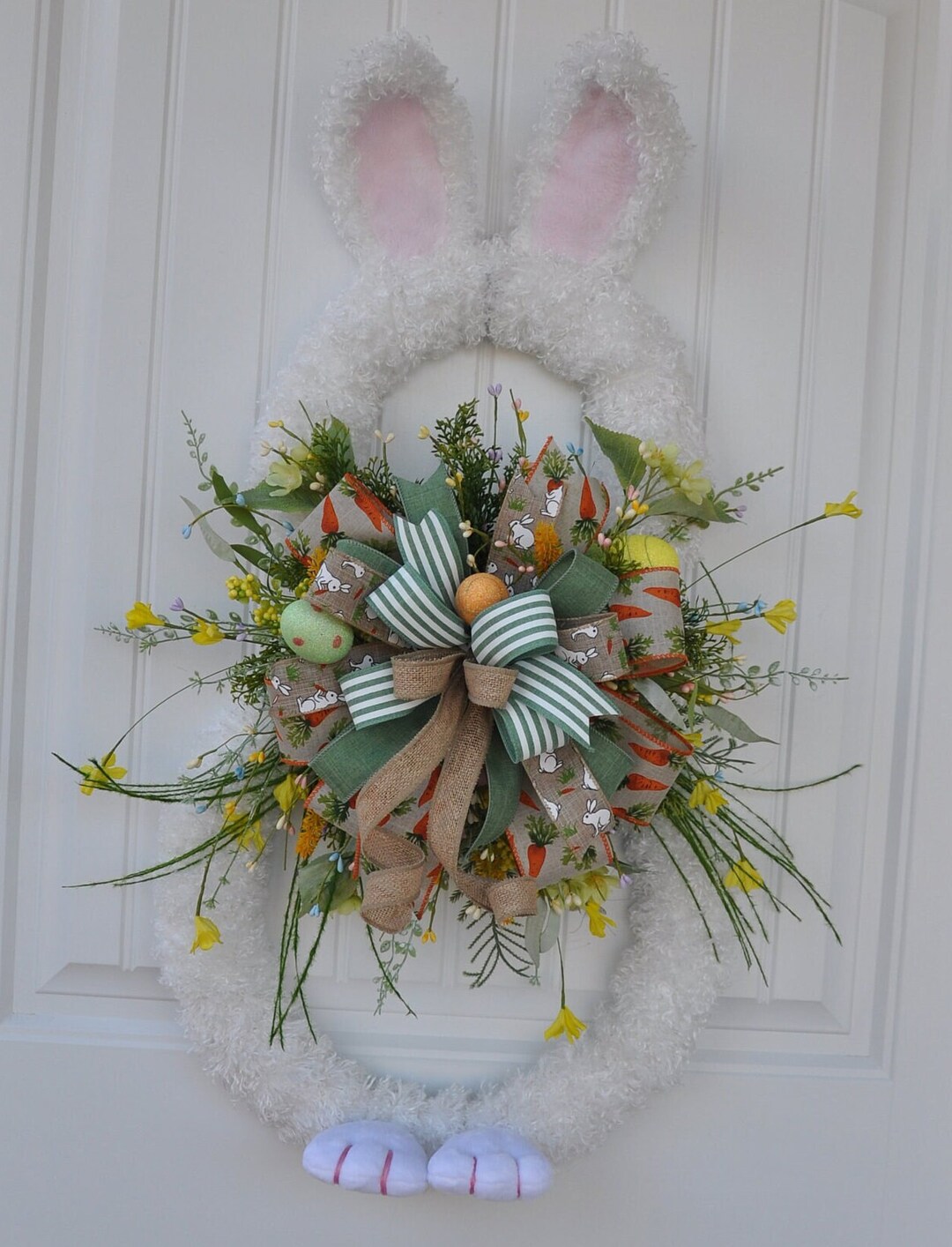 XL Easter Wreath for Your Indoor Holiday Decor, Housewarming Gift ...