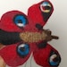 Finger Puppet Peacock Butterfly - Etsy