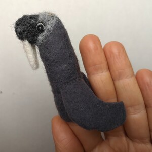 Finger Puppet Grey Walrus - Etsy