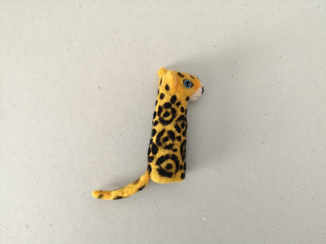 Finger Puppet Jaguar - Etsy