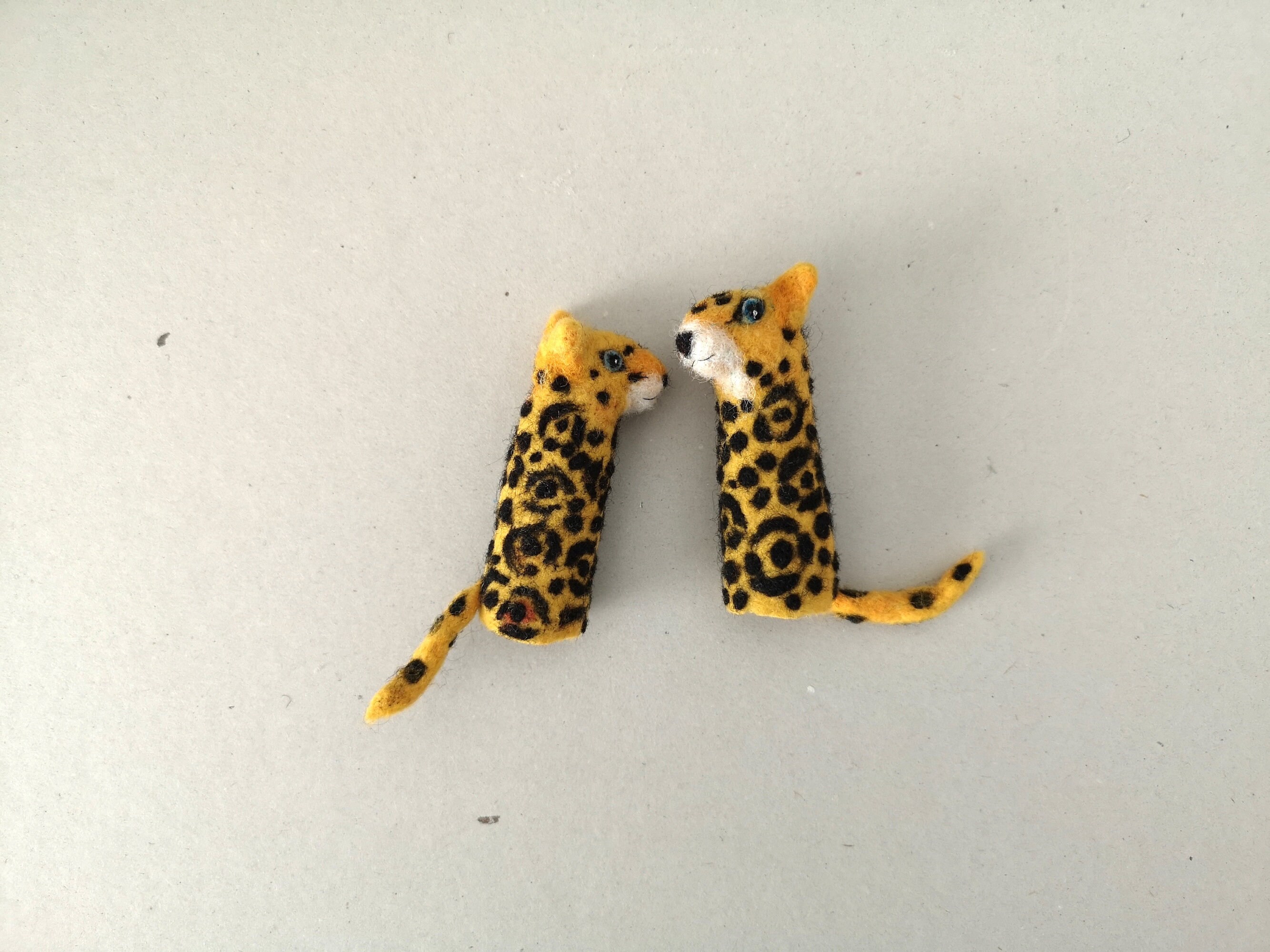 Finger Puppet Jaguar - Etsy