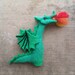 Finger Puppet Fire Breething Dragon - Etsy