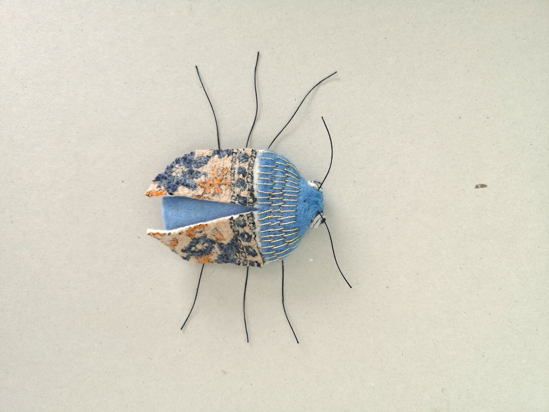 Finger Puppet Blue Beetle - Etsy
