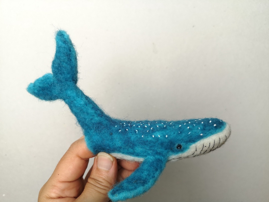 Finger Puppet Blue Whale - Etsy