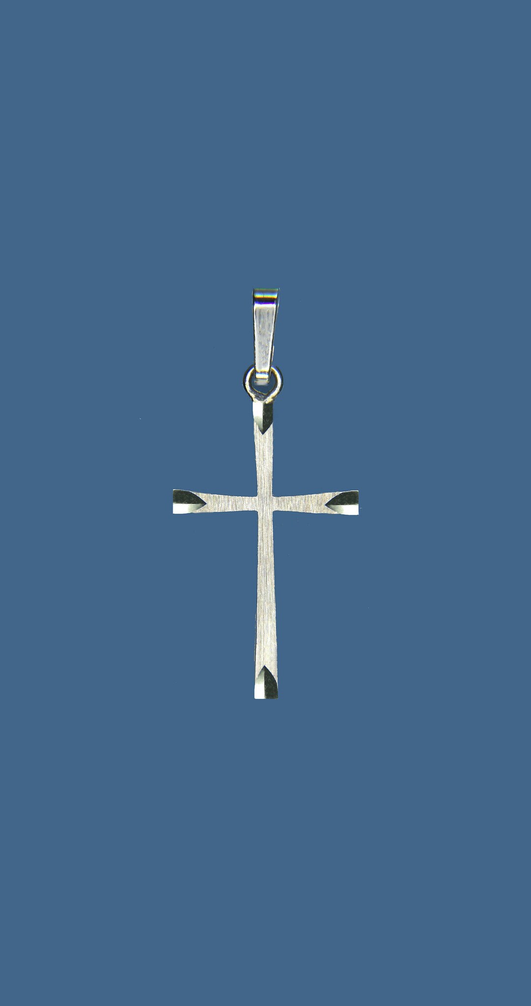 Pendant, Pendant Cross, White Gold Cross 333, Cross Pendant Gold - Etsy