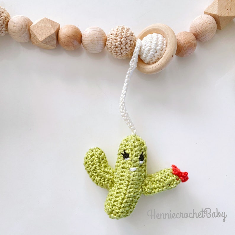 Crocheted Stroller Chain, Baby Carriage Banner, Stroller Banner, Alpaca ...