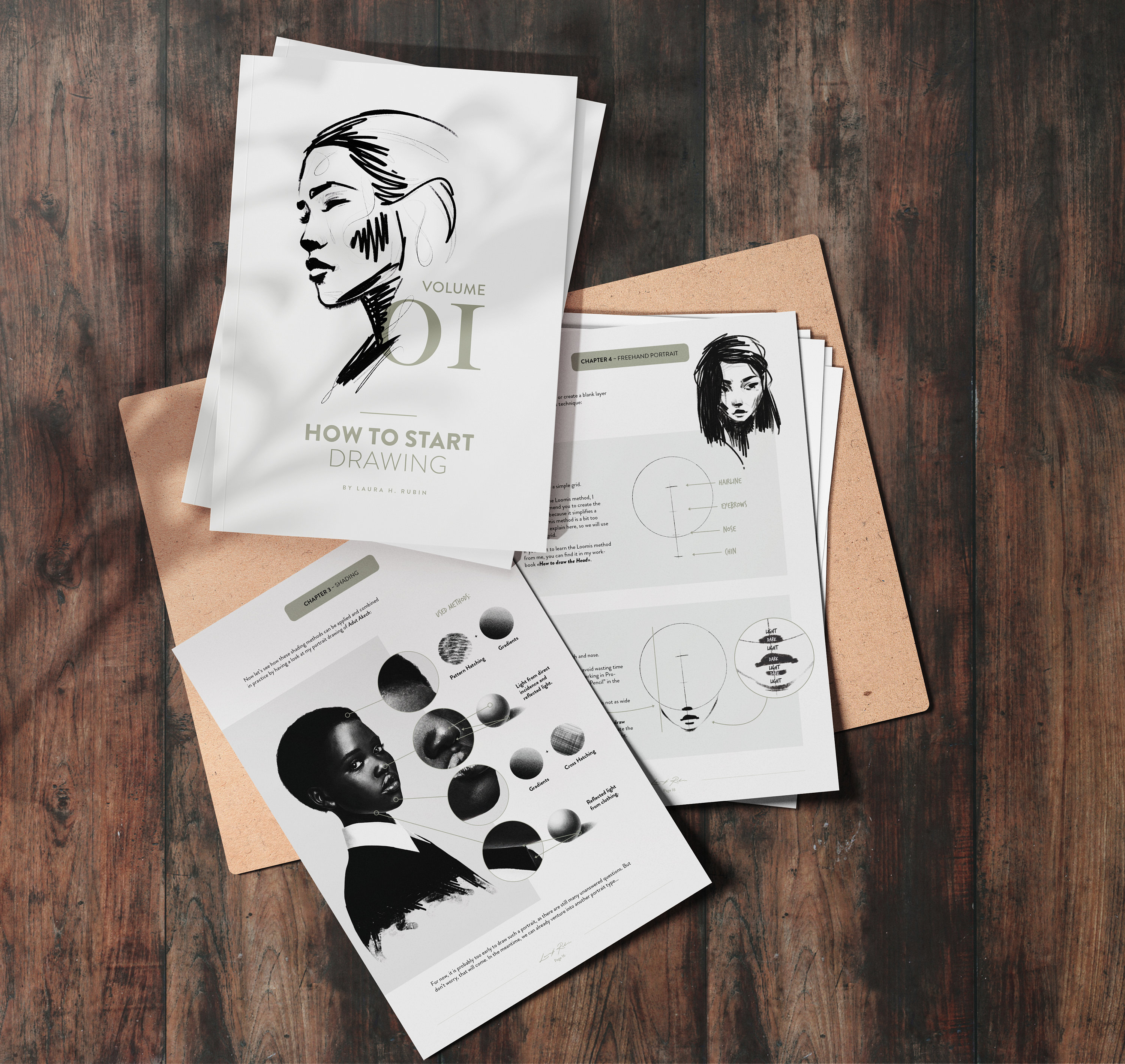 How to Start Drawing | E-workbook Vol. 01 - Etsy