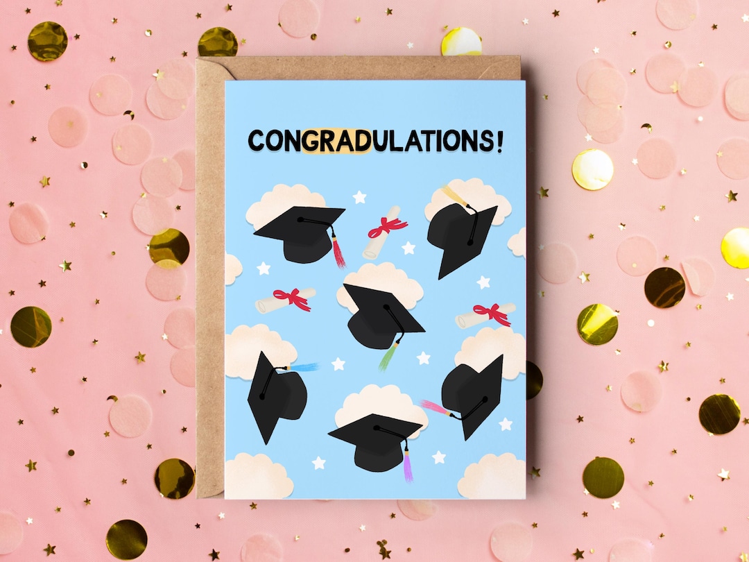 Graduation Card, Congradulations, You Passed University ...