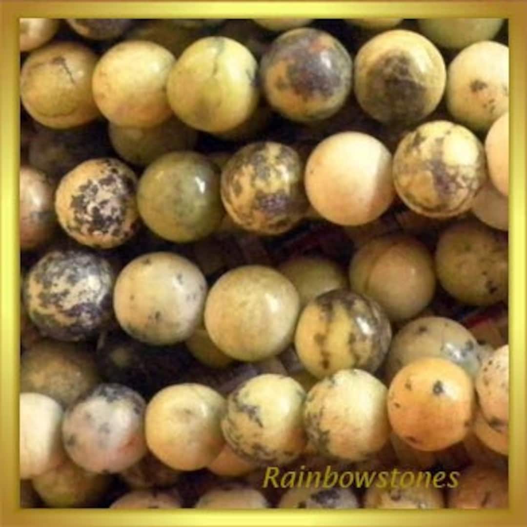 Serpentin-fäden Aus 51 Perlen-rund - Etsy