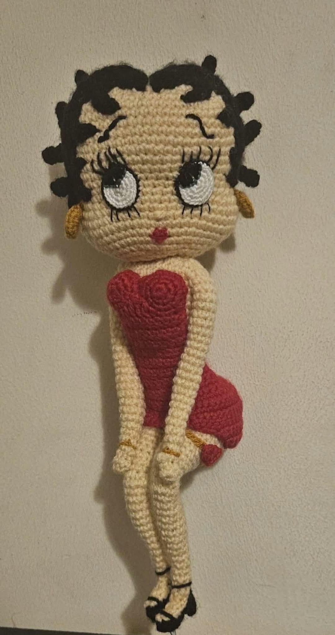 Betty Boop Crochet Figurine - Etsy