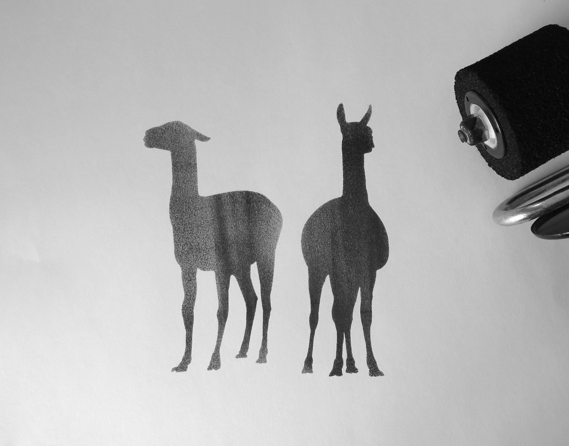 Alpaca Stencil 3Pack | Etsy