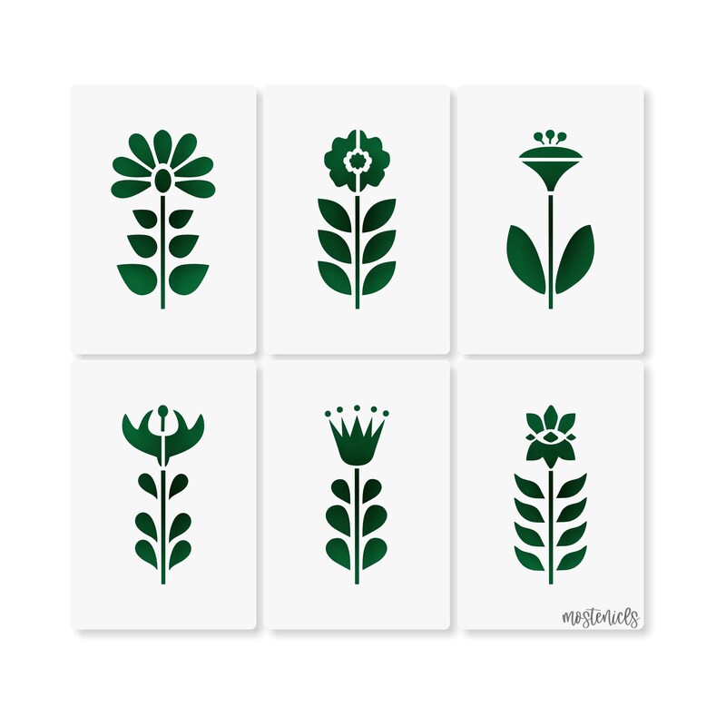Simple Stencils - Etsy