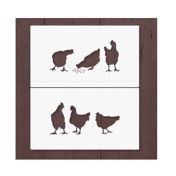 Chicken Stencil - Etsy