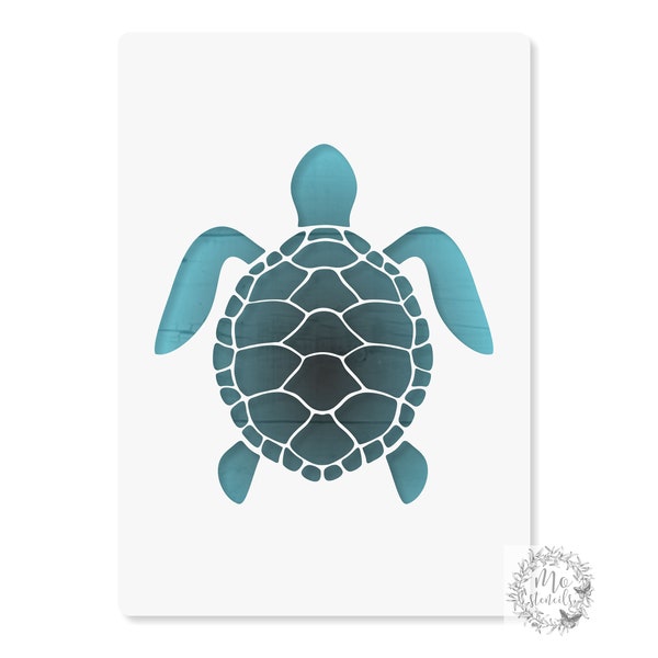 Turtle Stencil - Etsy