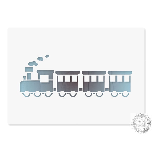 Train Stencil - Etsy