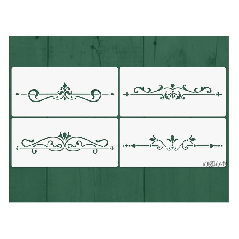 Victorian Stencil - Etsy